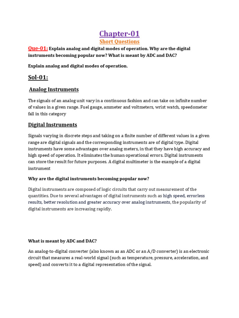 Electrical Measurement CH-01 | PDF | Transformer | Inductor