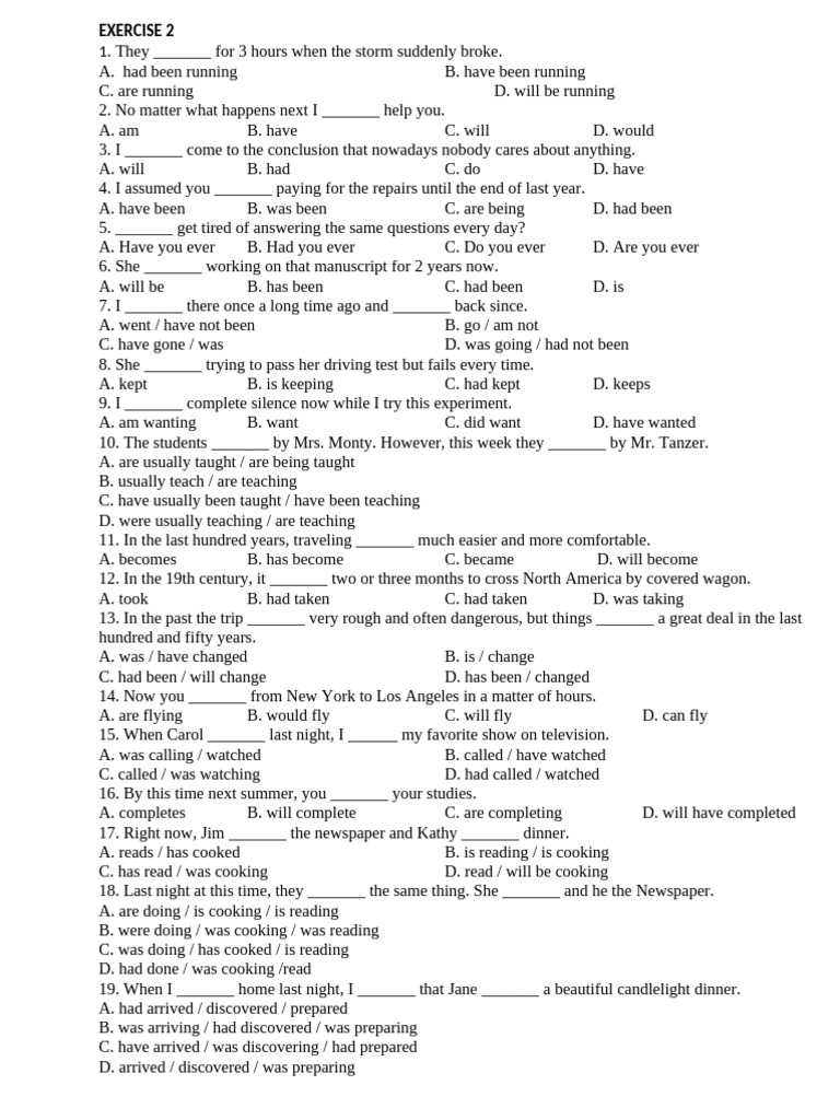 Understanding Verb Tenses in English | PDF