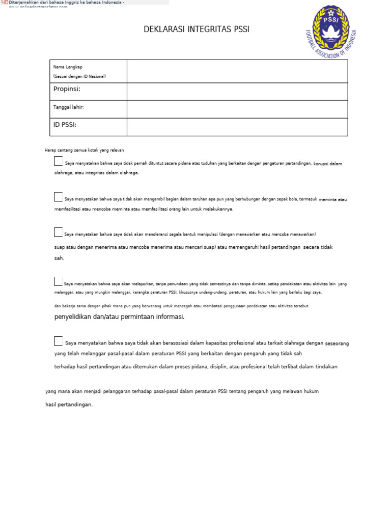 6-0628_Draft_PSSI MOs Integrity Declaration.en.id | PDF