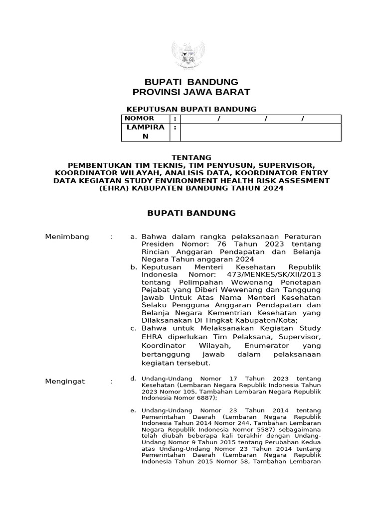 Draft SK Tim Ehra | PDF