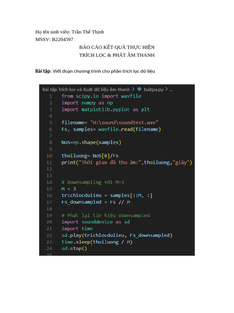 B2204597 BaoCao TrichlocPhat | PDF