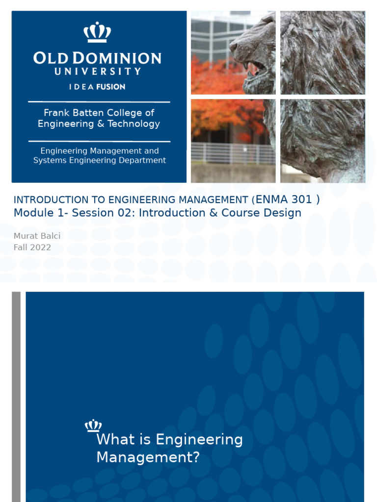 ENMA301 Module1 Session 2 | PDF | Goal | Engineering