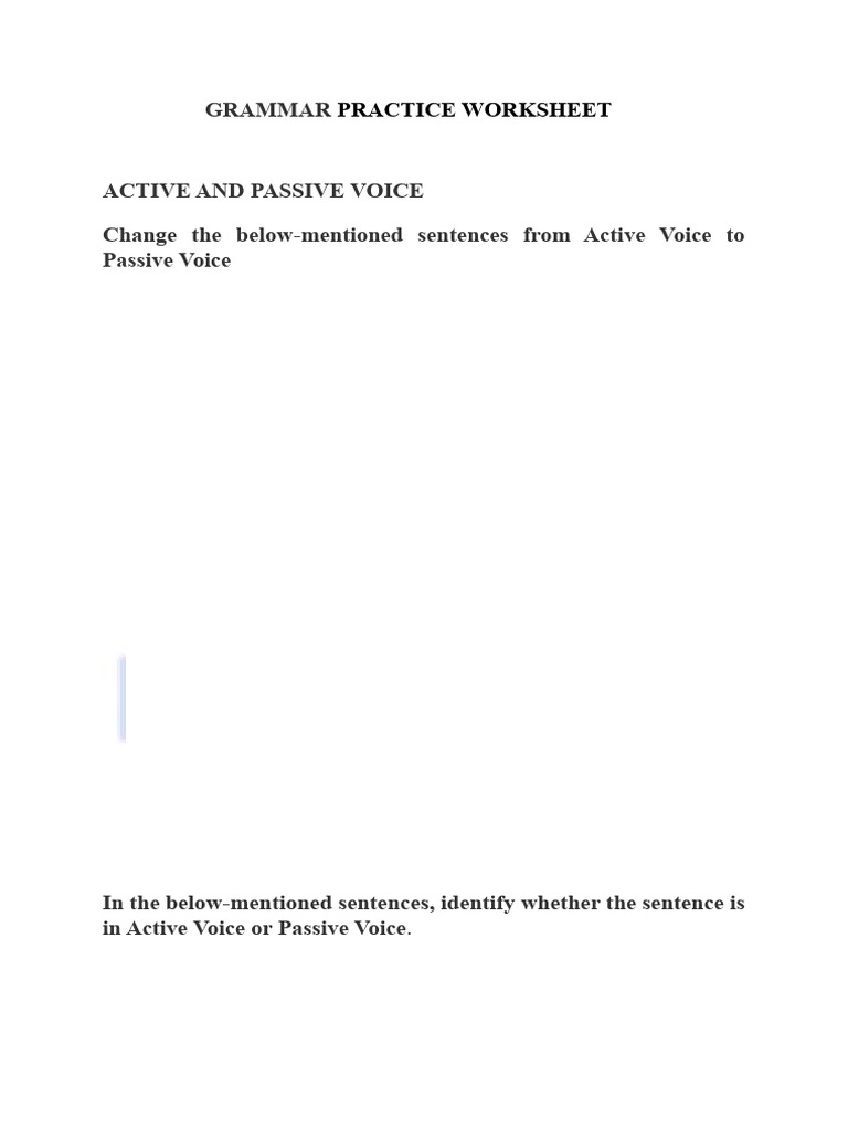 Grade 7 Grammar Practice Worksheet | PDF | Language Mechanics | Grammar