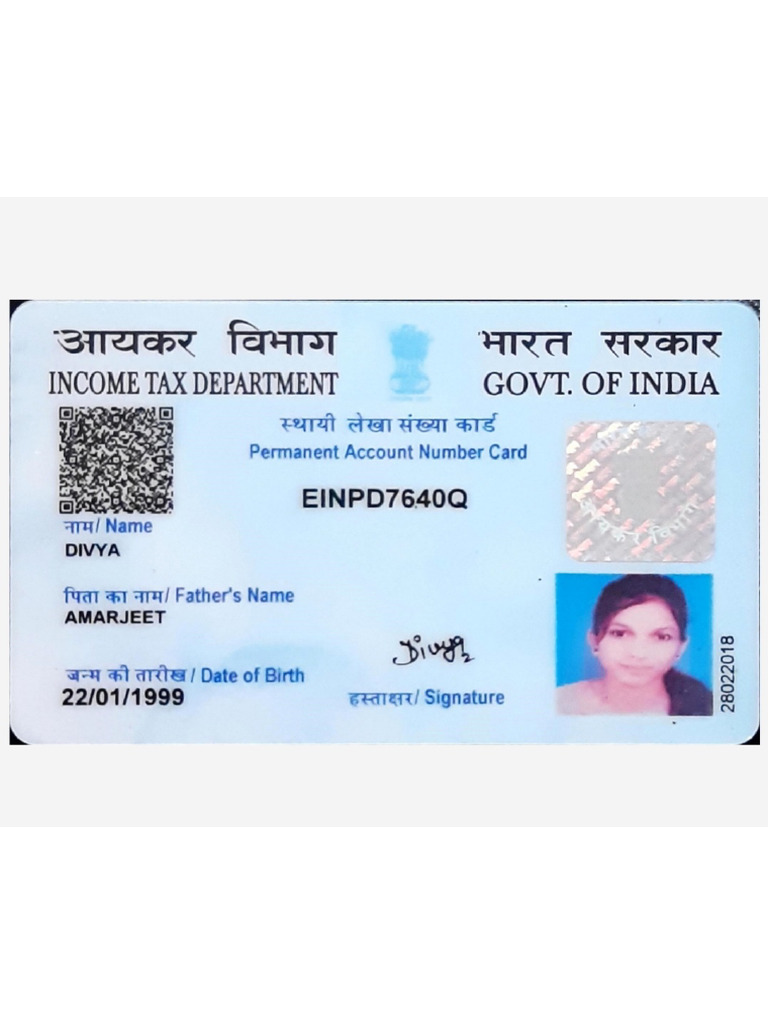 Pan card | PDF