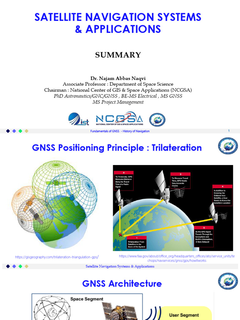 SNSA-Summary(1) | PDF | Navigation | Global Positioning System