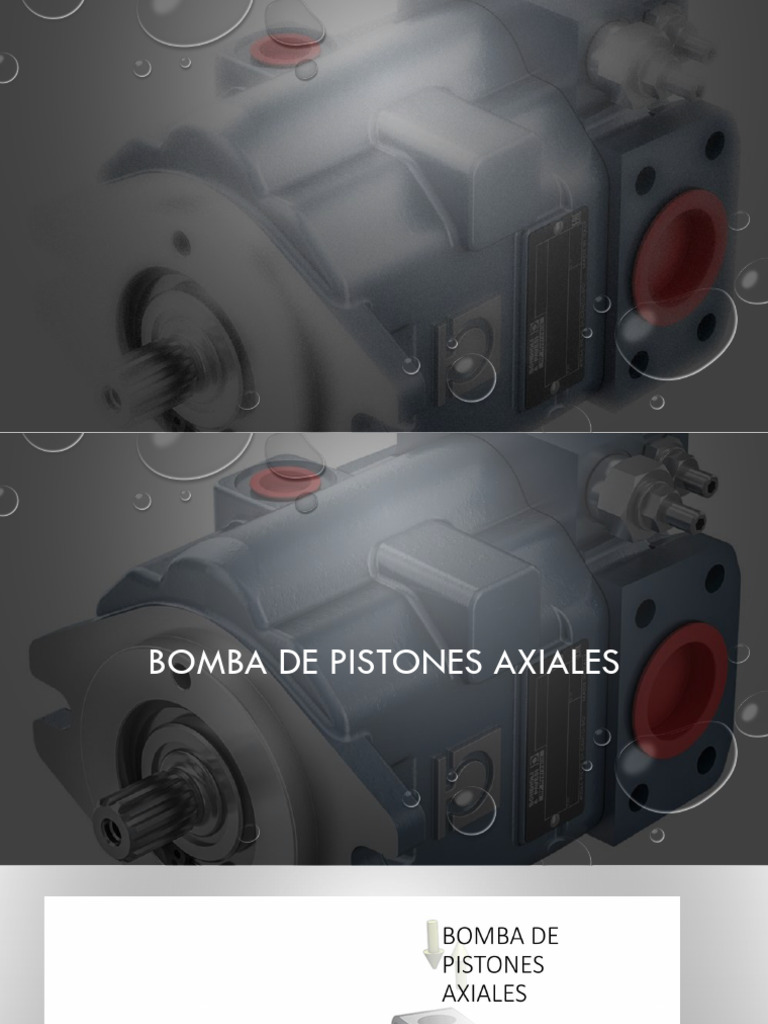 Bombas de Presiones Axiales | PDF | Bomba | Eje