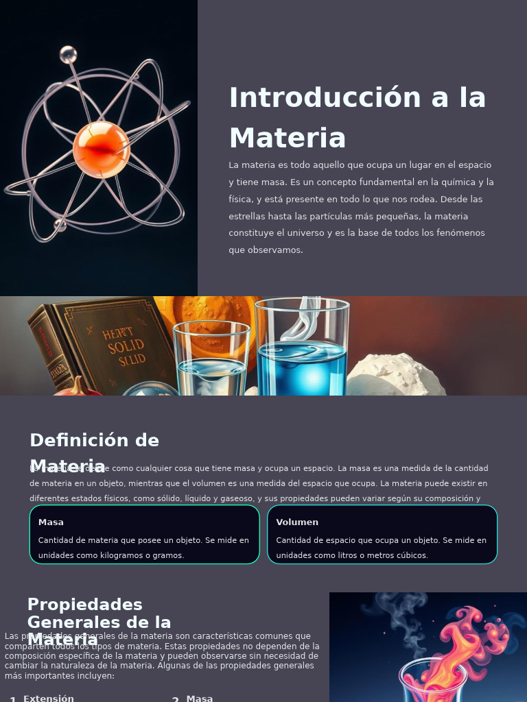 Tema 2 Propiedades y Clasificacion de La Materia | PDF | Sustancias ...