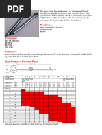 Dowel Pin Sizes and Tolerances Guide | PDF | Engineering Tolerance | Steel