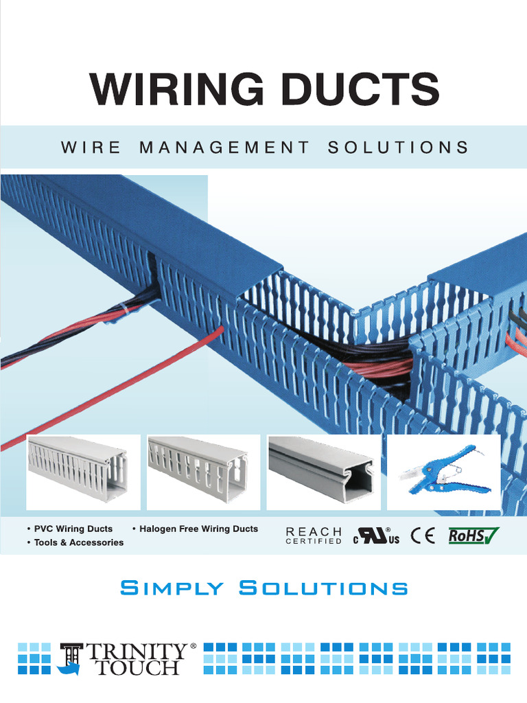 Trinity Touch Wiring Duct Catalogue | PDF