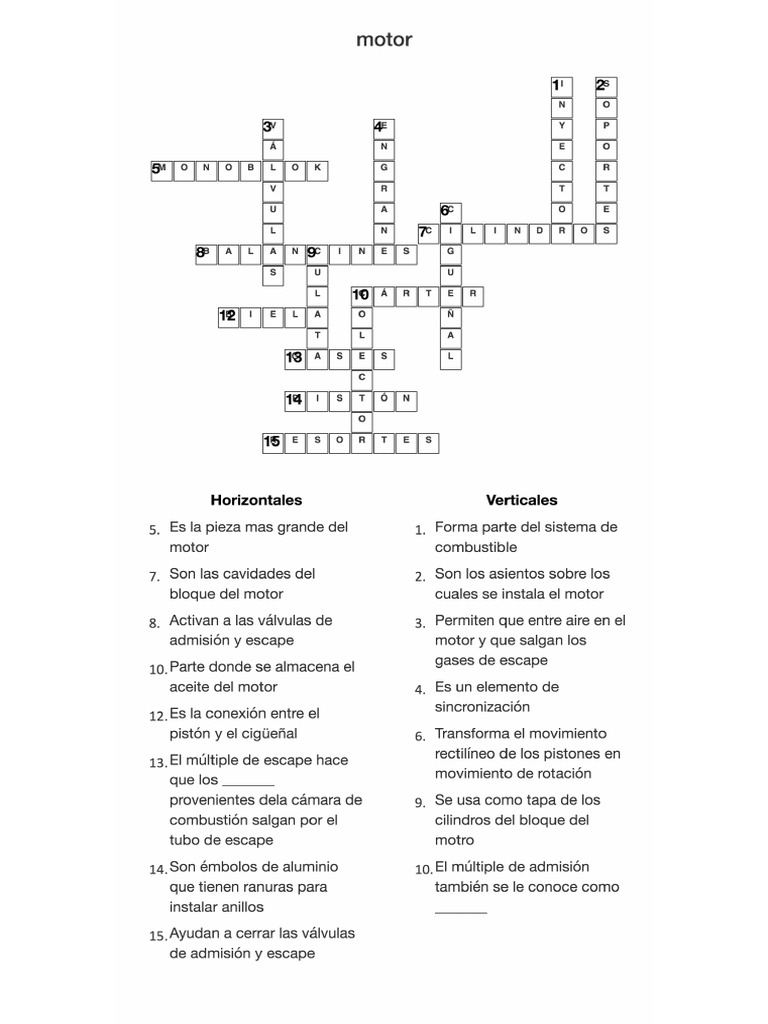 cruzigrama 3º | PDF