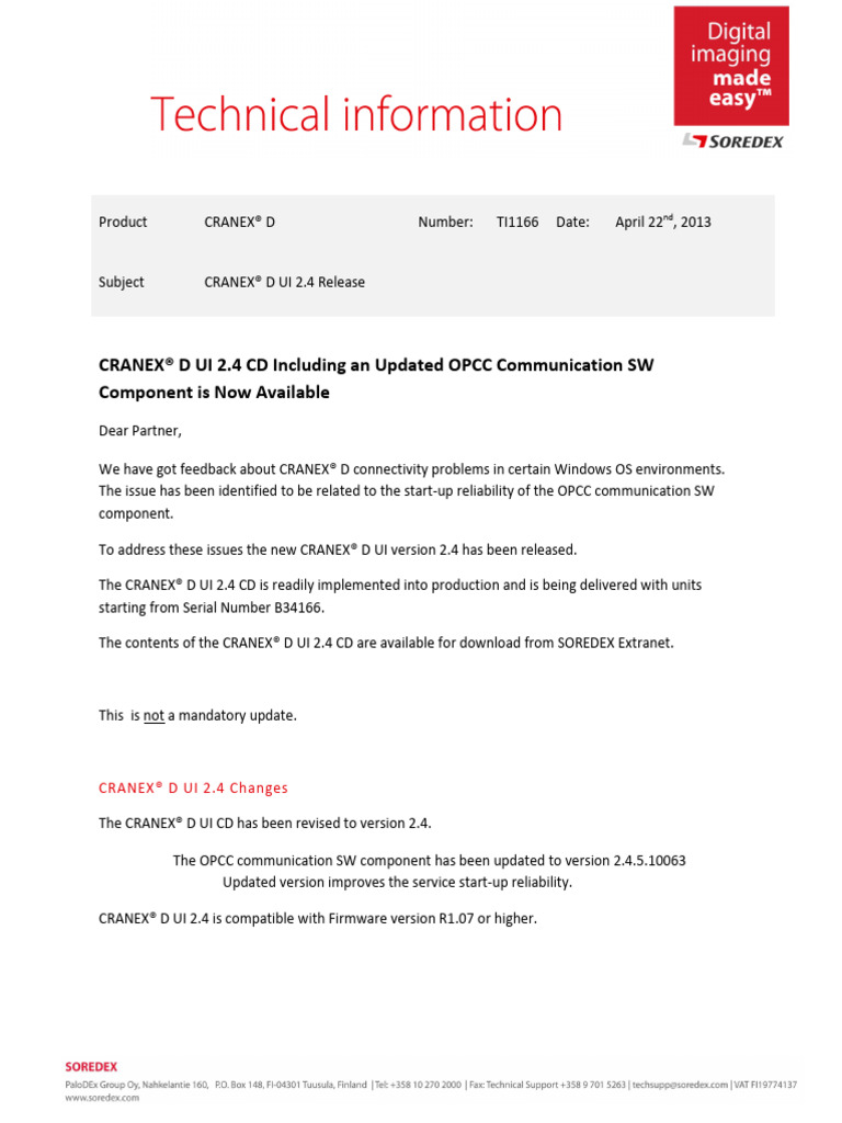 TI_1166_CRANEX_D_UI_24 | PDF