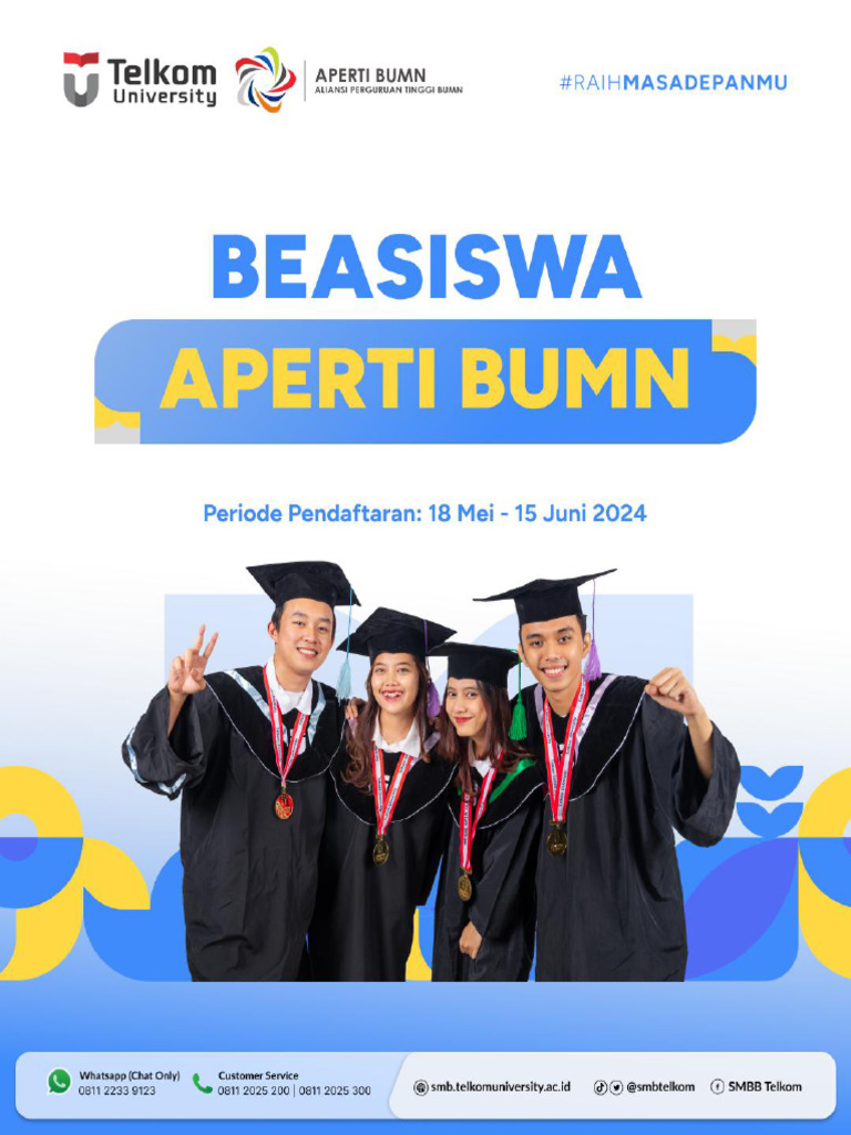 Brosur-Jalur-Beasiswa-APERTI-Telkom-University-2024 | PDF