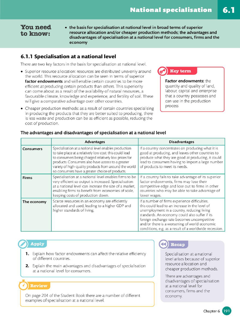 National Specialisation 2 | PDF