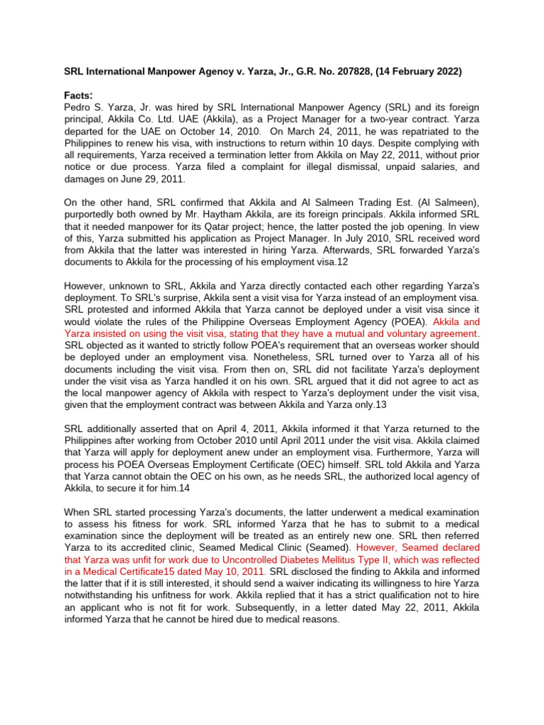 Module 1 Assigned Cases | PDF | Fraud | Employment