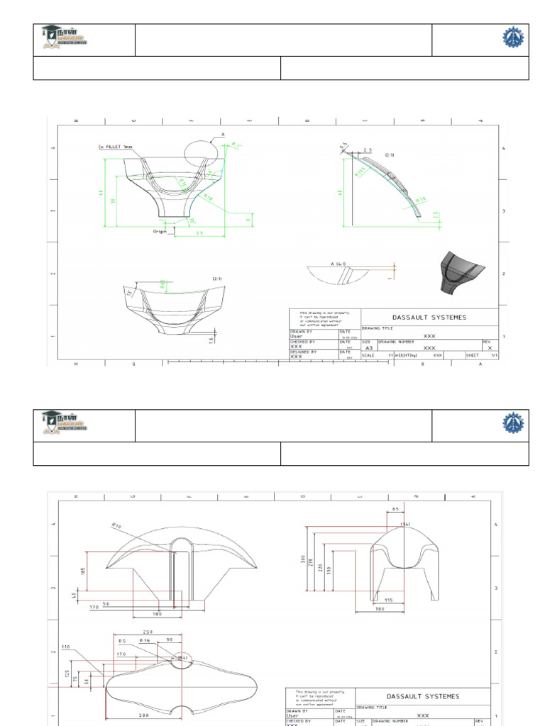 CATIA V5 Surface Modelling Guide | PDF