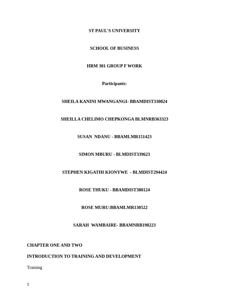 HRM 301 GROUP WORK Compilation | PDF | Communication | Nonverbal Communication