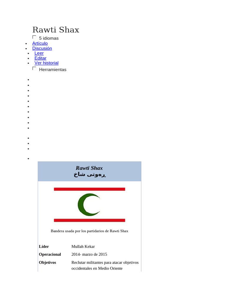 Rawti Shax | PDF | Jihadismo | Islamismo
