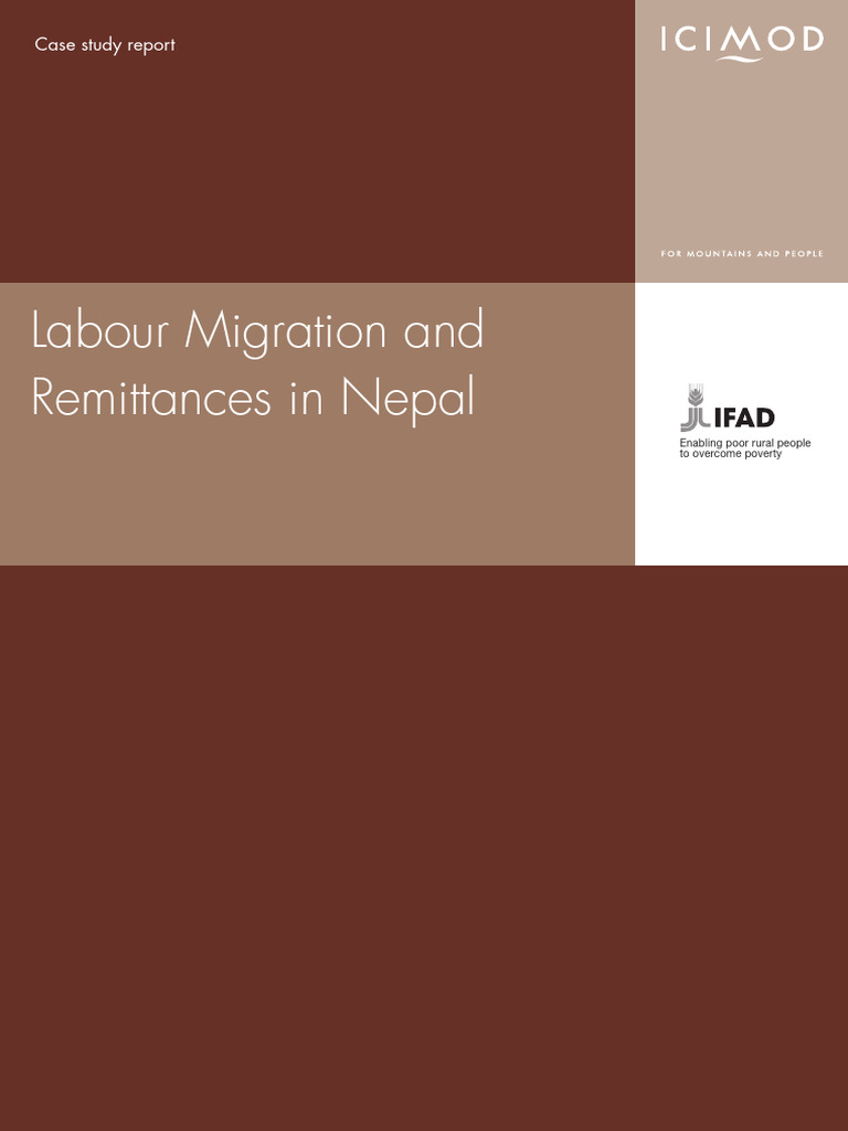 Icimod-Labour Migration and Remittances in Nepal | PDF | Human ...