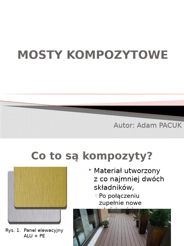 Kompozyty Polimerowe | PDF