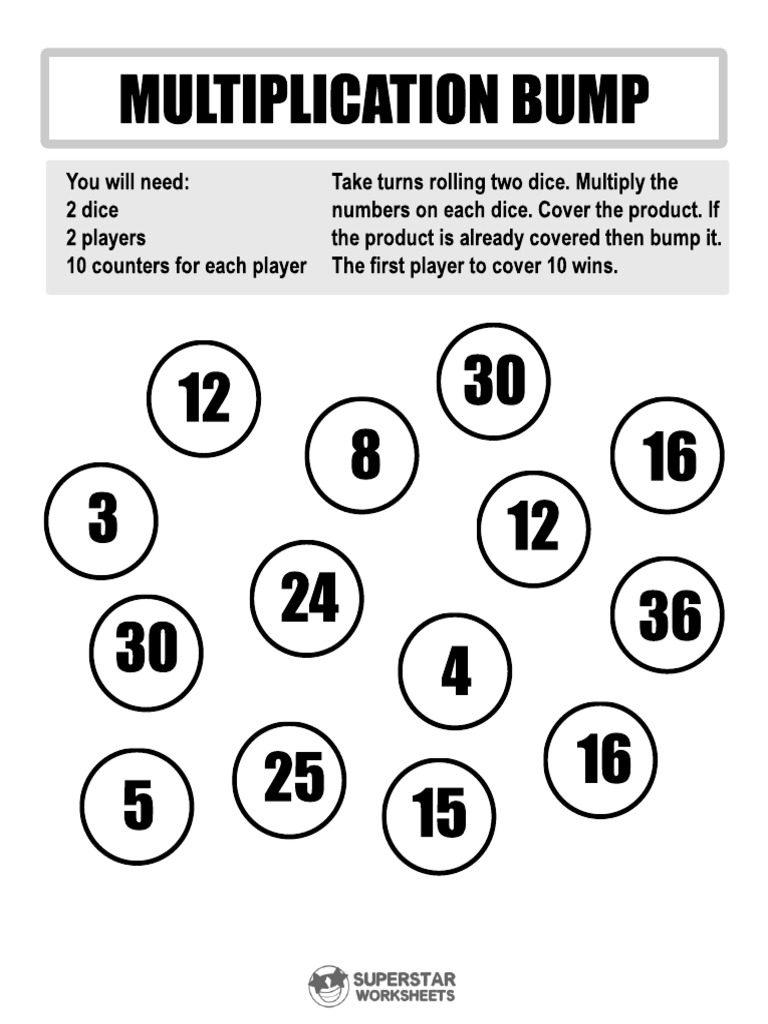 Multiplication Bump 2 | PDF