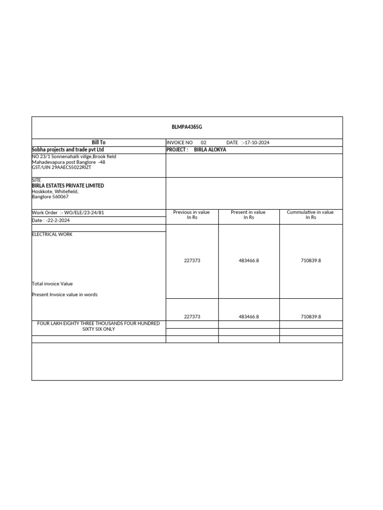 Mahatab Tax Invoice | PDF