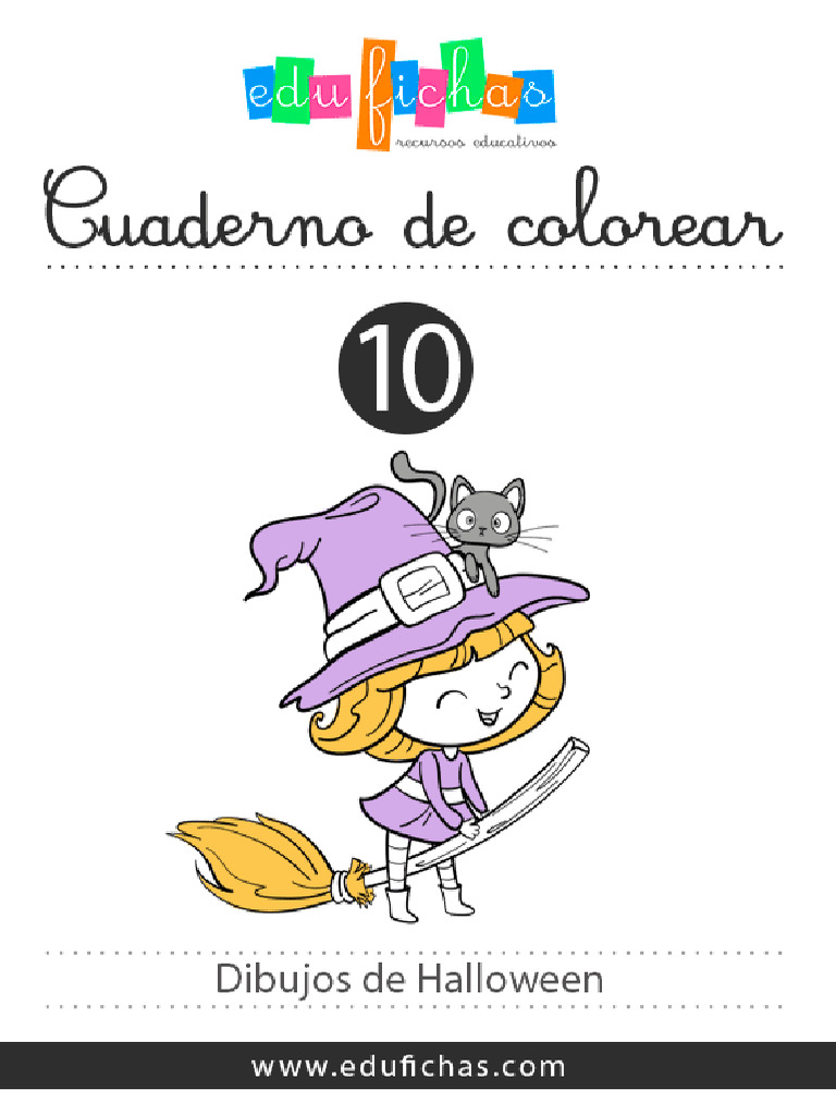 Dibujos de Halloween para Colorear PDF | PDF
