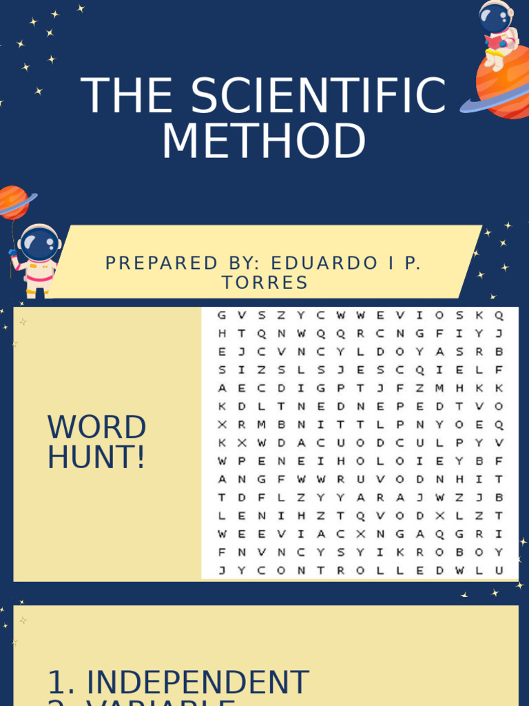 The Scientific Method | PDF | Experiment | Hypothesis