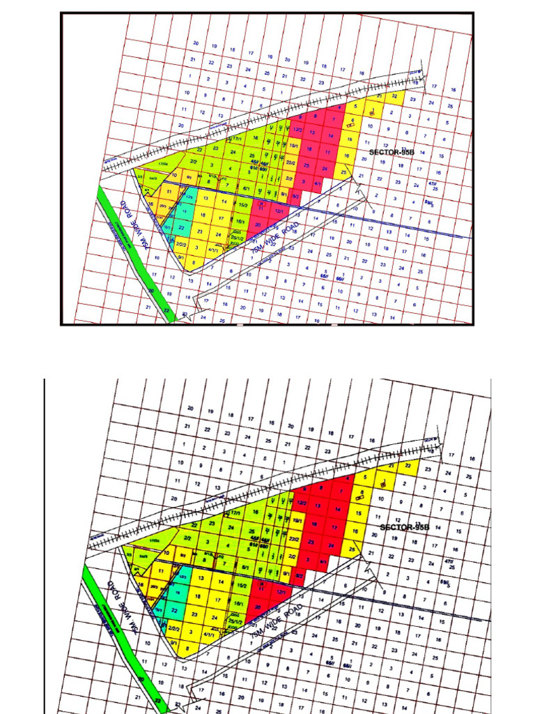 SECTOR 95B PLAN 25 Acre Vijirpur 75 Miter Road (R Zone) Dimand 17 CR ...