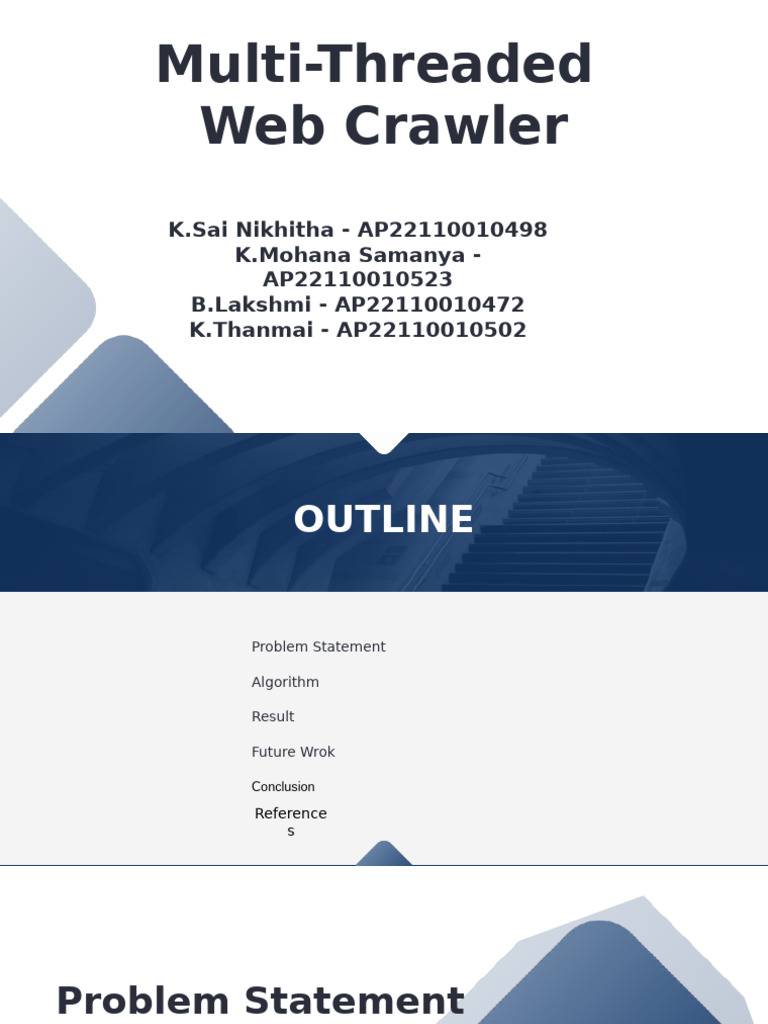 Multi Threaded Web Crawler | PDF | Thread (Computing) | Concurrency (Computer Science)