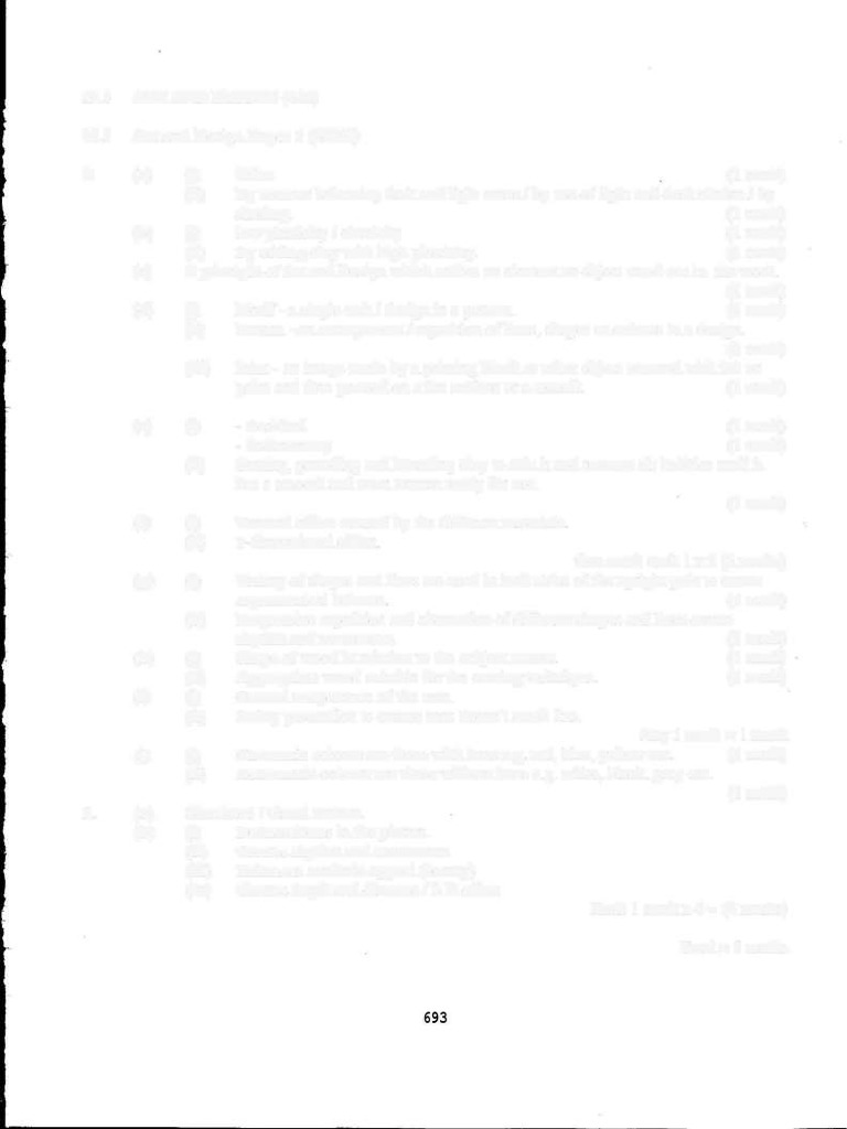 2011 Kcse Art Design Marking Scheme p1 (Ecolebooks.com) | PDF | Poster