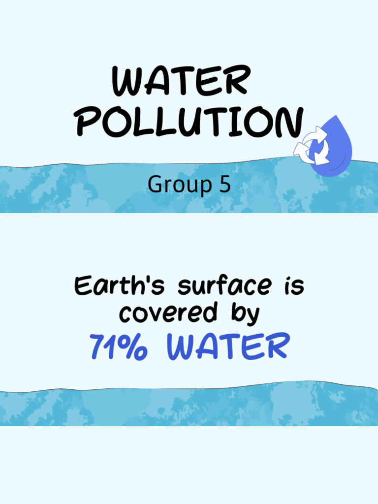 Water Systems Earth Science Presentation in Blue White Illustrated ...