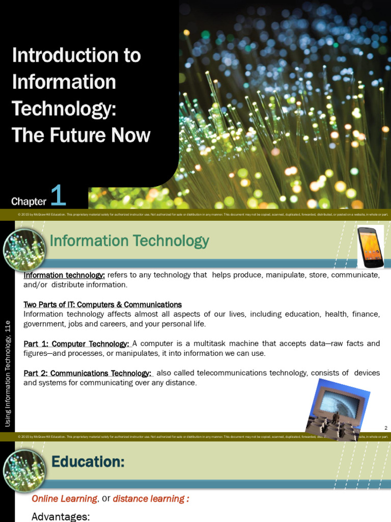UIT11e_Ch01_PPT | PDF | Personal Computers | Computer Data Storage