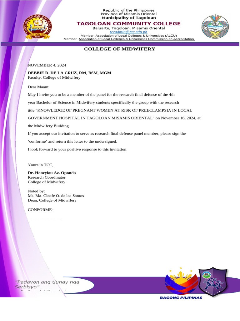 Panel Invitation | PDF