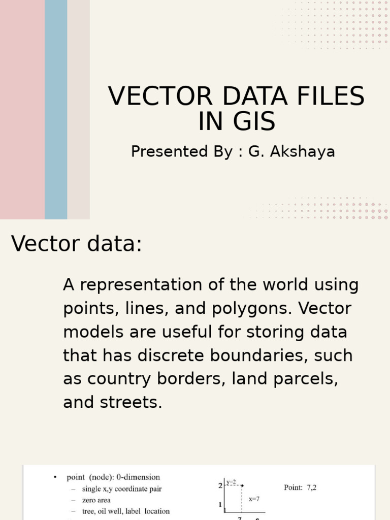 Vector Data Files in Gis - 20240830 - 114132 - 0000 | PDF | Relational Model | Database Index