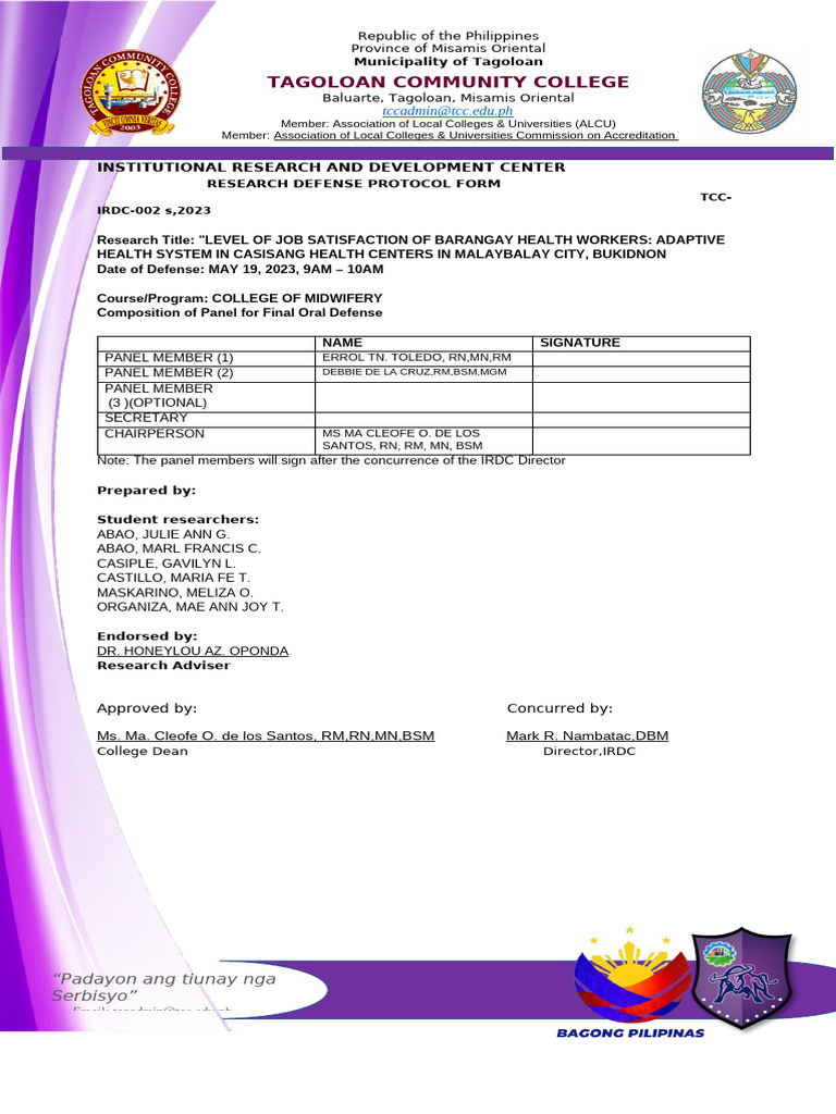 research protocol | PDF