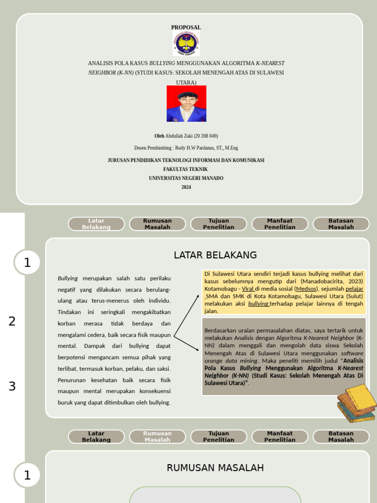 PPT Sempro Zaki Fix | PDF