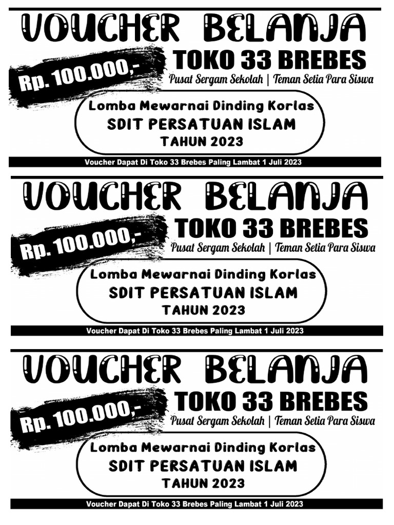 Voucher Pdf