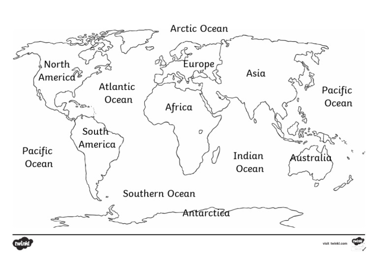 T TP 2678821a World Map Colouring Page To Print Editable Version - Ver ...