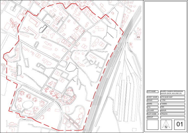 Base Map Format - DWG Prefinal-BASE MAP | PDF