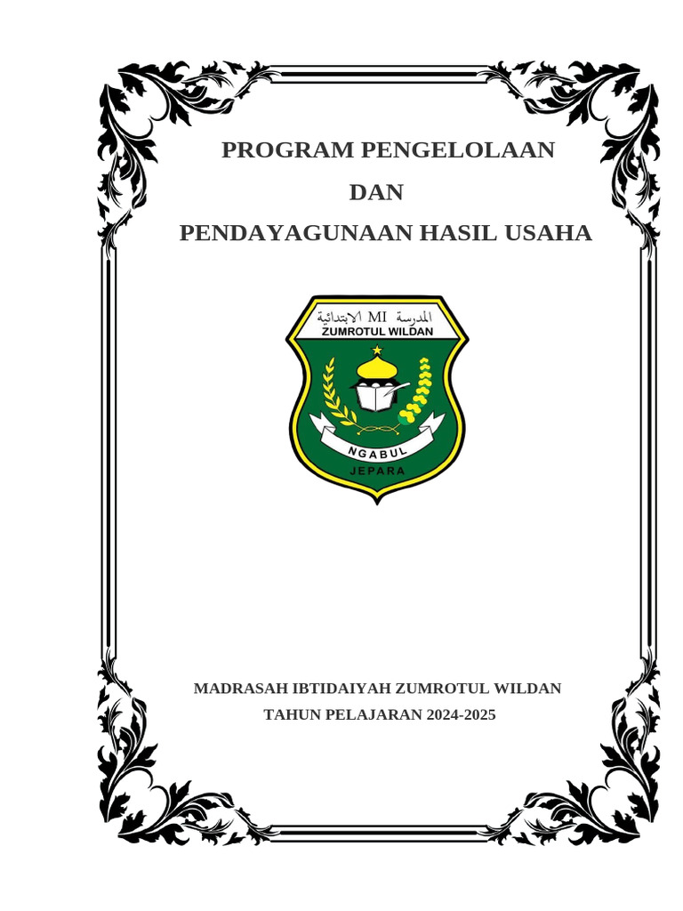 PROGRAM PENGELOLAAN DAN PENDAYAGUNAAN HASIL USAHA | PDF