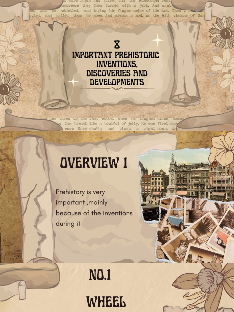 important prehistoric inventions | PDF | Homo | Human