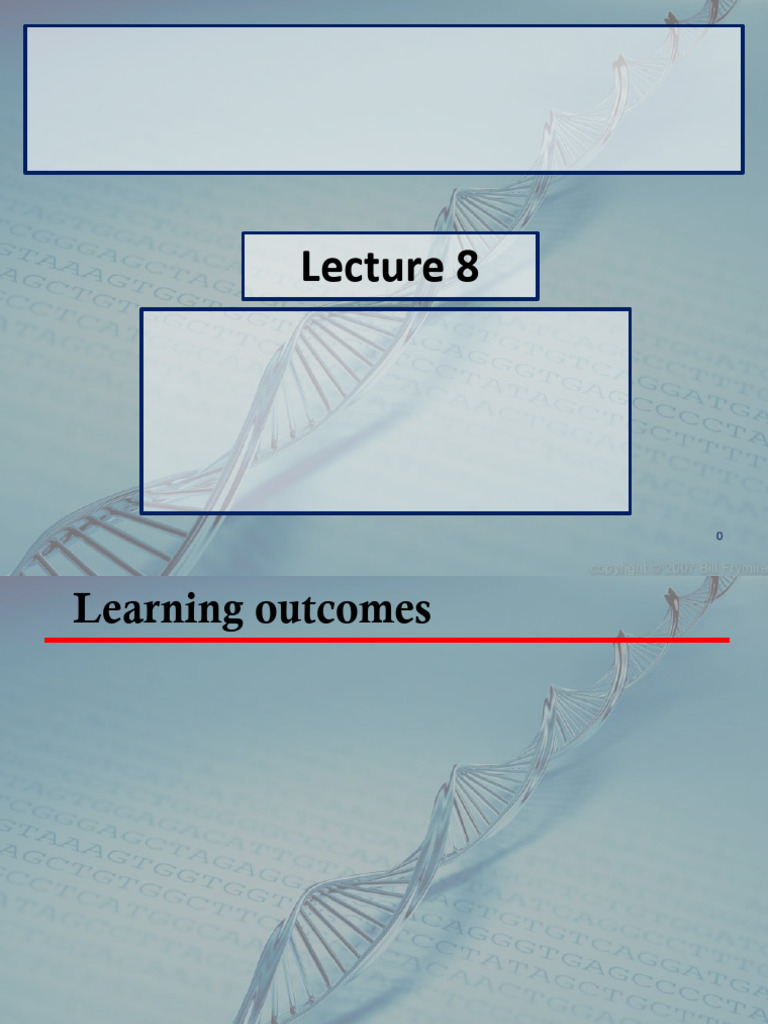 Fundmentals of Bioinformatics - L8,9 | PDF | Primer (Molecular Biology ...