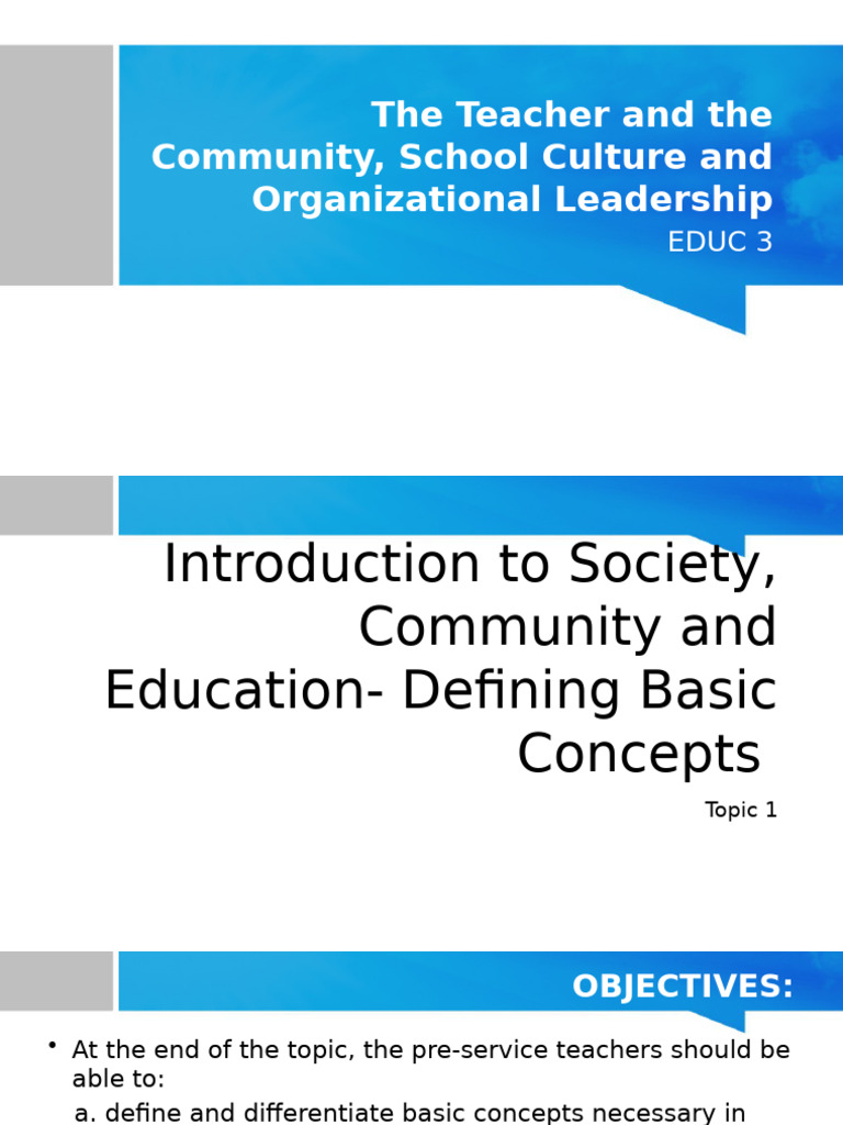 Topic 1 Prelims EDUC 3 | PDF | Existentialism | Idealism