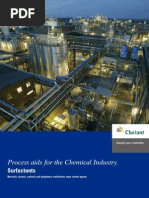 Clariant Surfactant Brochure | PDF | Surfactant | Emulsion