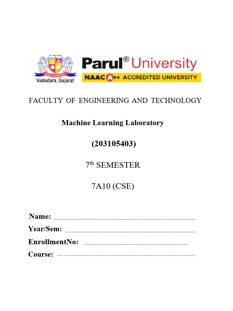 ML LAB 146 | PDF | Machine Learning | Cluster Analysis