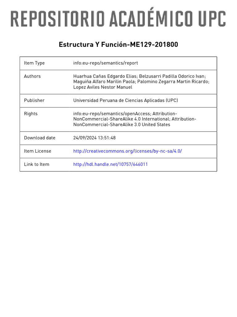 ME129_Estructura_Y_Función_201800 | PDF | Sistema nervioso | Sistema ...