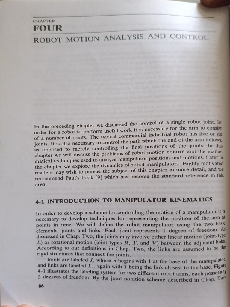 Robotics. Unit 2 | PDF