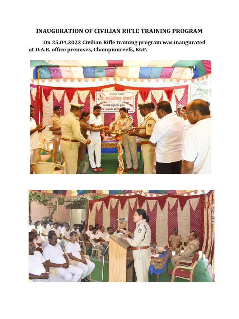 civilian rifle training eng | PDF