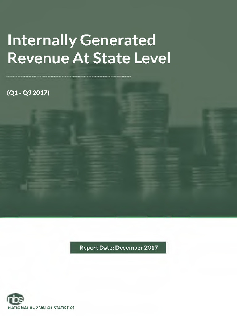 Internally Generated Revenue at State Level Q1 - Q3 2017 | PDF