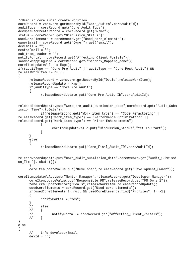 Core Audit Addition Notify and Population | PDF | Computing | Software